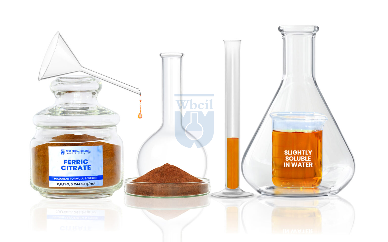 Ferric Citrate | C6H5FeO7 x H20 | API Manufacturer | Uses & More