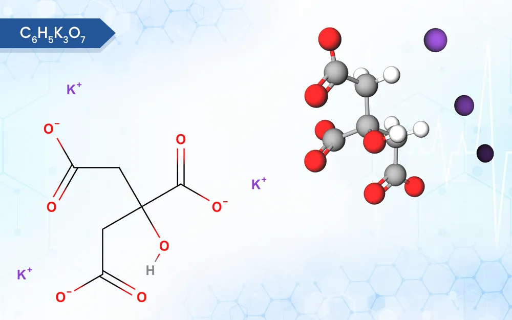 Potassium Citrate | C6H5K3O7 | CAS 6100-05-6