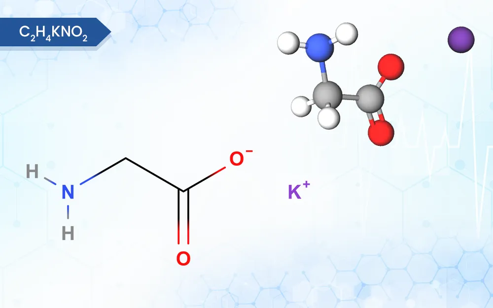 Potassium Glycinate Complex | C2H4KNO2 | CID 23673715 | Uses
