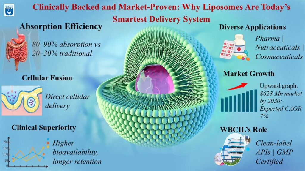 Liposomal Delivery System - Bioavailability And Clinical Advantages